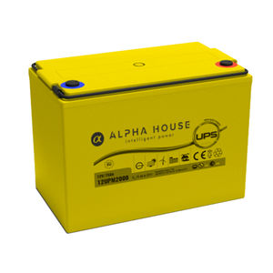 Rectangular battery - AH12-9 - Alpha House Ltd - 12 V / UL / CE