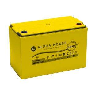 Rectangular battery - 12MVR110F - Alpha House Ltd - 12 V / ISO