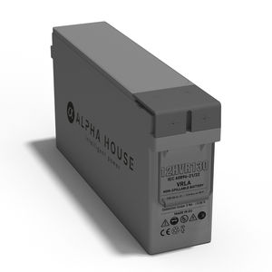 Rectangular battery - 12MVR110F - Alpha House Ltd - 12 V / ISO