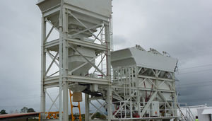 Stationary concrete batching plant - LPC DECUMULATIVE - Vince Hagan