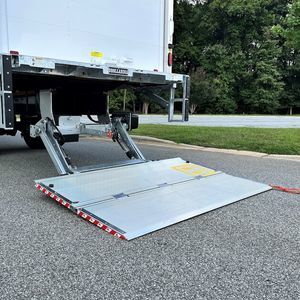 Foldable lift gate - DH-RP.12 - Dhollandia - for trucks / electric
