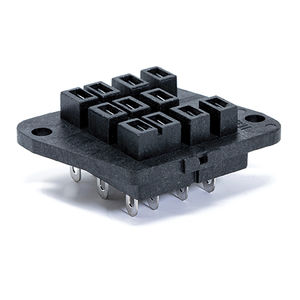 Electromechanical relay socket - AZS - Italiana Relè - octal