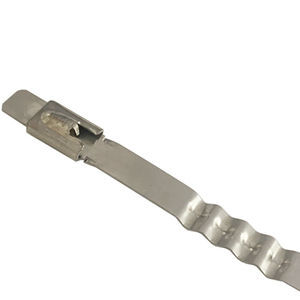 Stainless steel cable tie - Manufacturer - self-locking