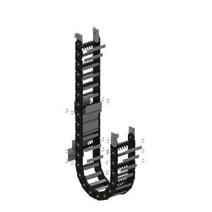 Snap-open drag chain - CK45 ALY - CKS KABLO TAŞIYICI SIS. SAN. TIC. A.S ...