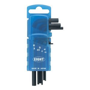 L Allen wrench - TLS-9D - Eight Tool - with hexagonal head / set / taper head