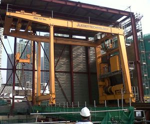 Single-girder overhead travelling crane - Eden Tech Srl - double-girder ...
