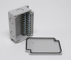Wall-mounted junction box - DS-PG-15P - DSE, Inc. - flame-retardant ...