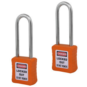 Latching padlock - LM-DEPL-KD-R - Loto Master Inc. - security