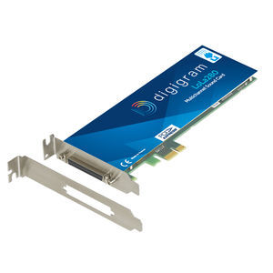 PCI Express sound card - VX820E - DIGIGRAM - low-profile / multi-channel