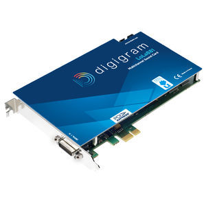 PCI Express sound card - VX881E - DIGIGRAM - multi-channel / low-profile