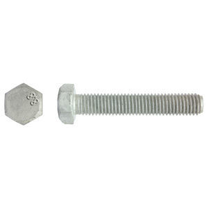 Screw with hexagonal head - 931 8.8 HDG - Chavesbao - spanner / galvanised steel / DIN