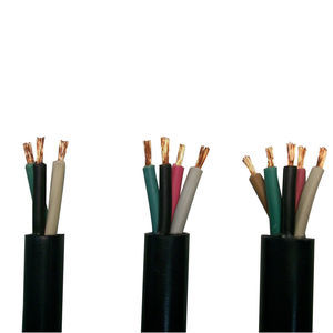 Power cable - Derulcable (Shanghai) Co., Ltd - stranded / flat / copper