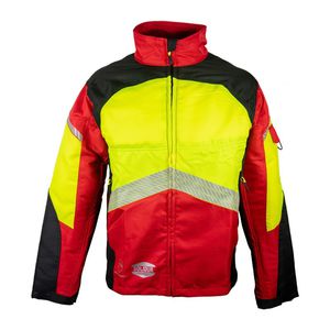 Work jacket - GLOW - Solidur - high-visibility / polyester / orange