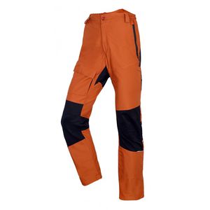 Work pants - GLOW - Solidur - high-visibility / polyester / orange
