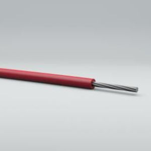 Insulated electrical wire - Acome - copper / PVC / single-strand
