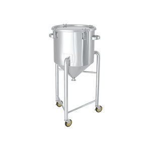 Storage tank - HT-BRK series - MONOVATE Co., Ltd. - discharge / liquids / stainless steel
