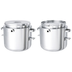 Storage tank - KTTK-J-L series - MONOVATE Co., Ltd. - discharge / stainless steel / cylindrical