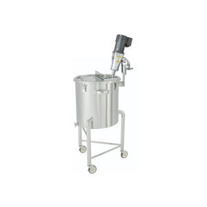Hopper tank - HT series - MONOVATE Co., Ltd. - storage / discharge / stainless steel