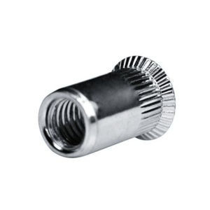 Blind rivet - RILLI - Goebel Group - round head / steel / gray