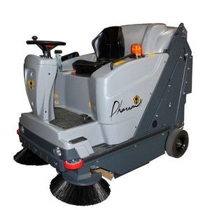 Ride-on sweeper - ANUBIS1300ES - Pharaon - hydraulic / combustion ...