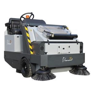 Ride-on sweeper - ANUBIS1230ES - Pharaon - electric / combustion engine ...
