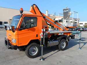 Tractor-mounted aerial work platform - SCA 24 - Safi Group srl - truck ...