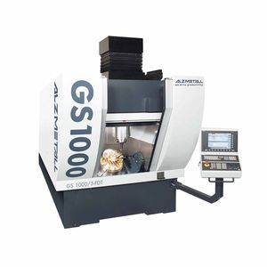 3-axis CNC machining center - GS 800/5-FDT - Alzmetall - vertical ...