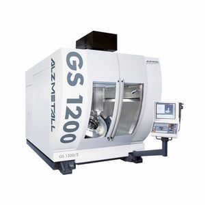 3-axis CNC machining center - GS 800/5-FDT - Alzmetall - vertical ...