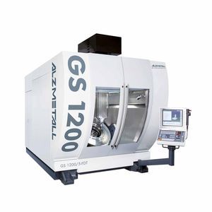 3-axis CNC machining center - GS 800/5-FDT - Alzmetall - vertical ...