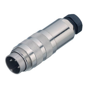 Fixed electrical plug - 99 4805 00 03 - binder USA - IP67 / immersion