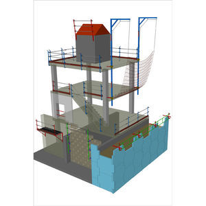 Construction fall arrest safety net - DACAME, S.L.