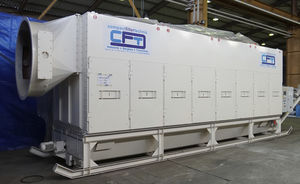 Gas extraction system - HTKS 1/600 - CFT GmbH - dust