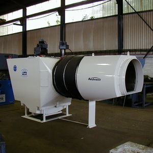 Gas extraction system - HTKK 1-1200-2S - CFT GmbH - dust