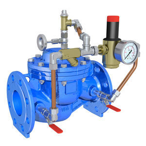 Plunger valve - RIKO® - VAG-Group - with handwheel / flow control ...