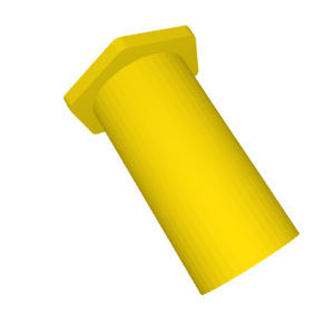 Press-fit cap - MA series - DBI Plastics - round / plastic