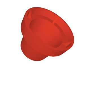 Press-fit cap - GA series - DBI Plastics - cylindrical / plastic / flexible
