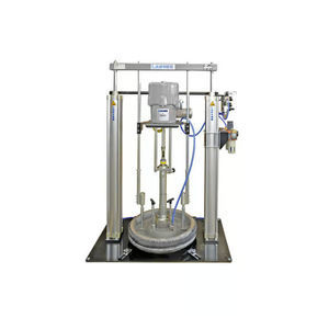 Electric grease pump - Omega 28:1 - LARIUS SRL - follower plate