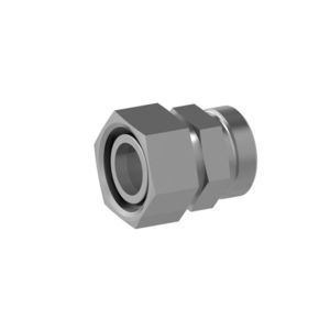 Thread hydraulic adapter - AS M series - Dietzel - steel / zinc / straight