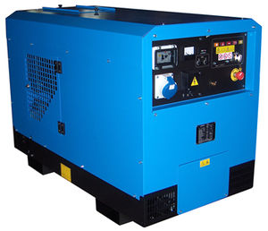 Diesel generator set - MG 115 SS-P - Genset - single-phase / stationary ...