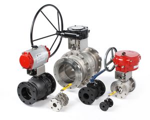 Ball valve - S20, FS20 series - Bray International - with handwheel ...