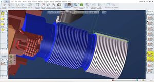 Management software - Visualization of multi flow operations - GibbsCAM ...