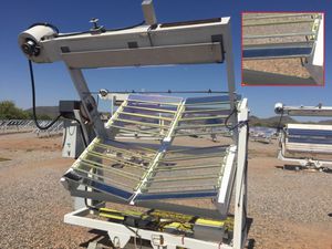 Solar concentrator - UA-EMMA - Atlas Material Testing Technology