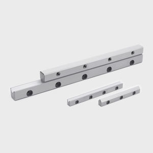 Linear guide with ball bearing - RK series - Rosa Sistemi - steel / V ...
