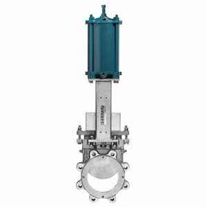 Knife gate valve - KGN-RSB, KGN-MSU - DeZURIK - with handwheel ...