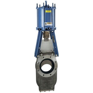 Knife gate valve - KGN-RSB, KGN-MSU - DeZURIK - with handwheel ...
