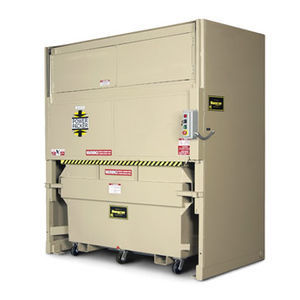 Front-loading waste compactor - All industrial manufacturers