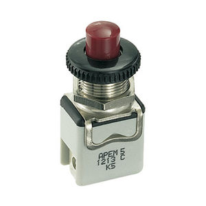 Spring push-button switch - AV0447 - OMEGA FUSIBILI - vandal-proof ...