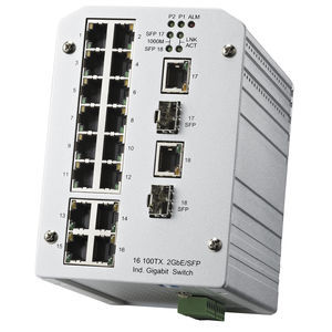 Unmanaged ethernet switch - JetNet 3808G-M12 - Korenix Technology - 8 ...