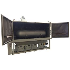 Manual shot blasting machine - Monorail 24×24 - LS Industries - for ...