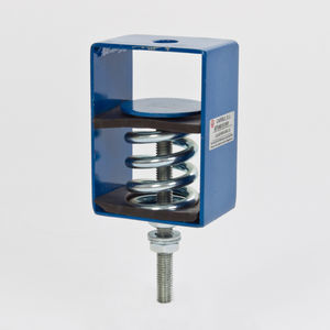 Rectangular anti-vibration mount - AB HL - CARIBUL - steel / rubber ...